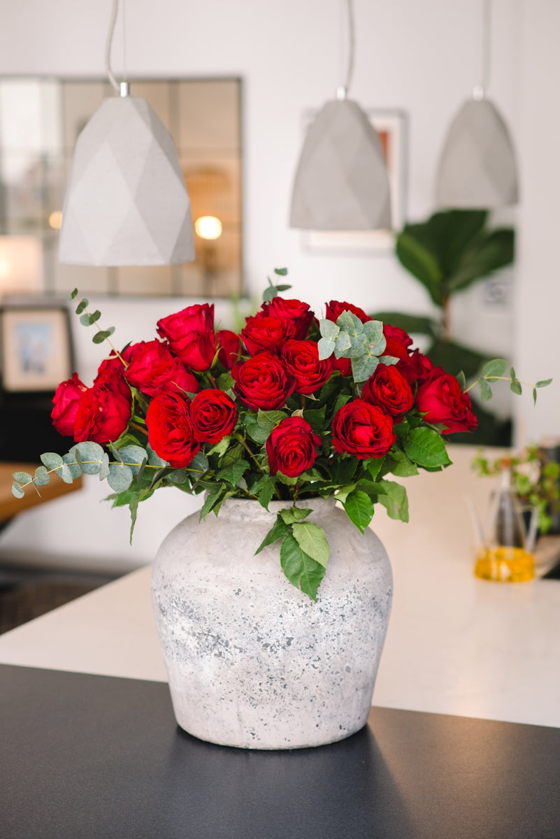 40 Red Roses | Luxury Bouquet – Fays Flowers
